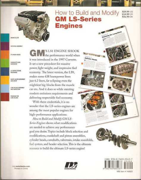 How to Build and Modify GM LS Series Engines – Workshop Manuals Australia